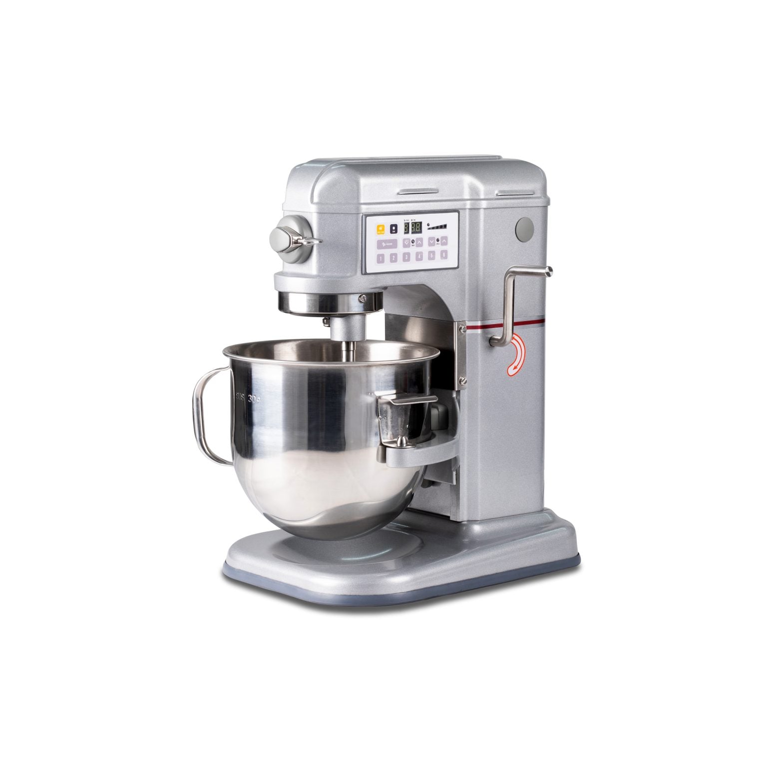 7L Manual Stand Food Mixer with 3 Speed Gear Drive B7B