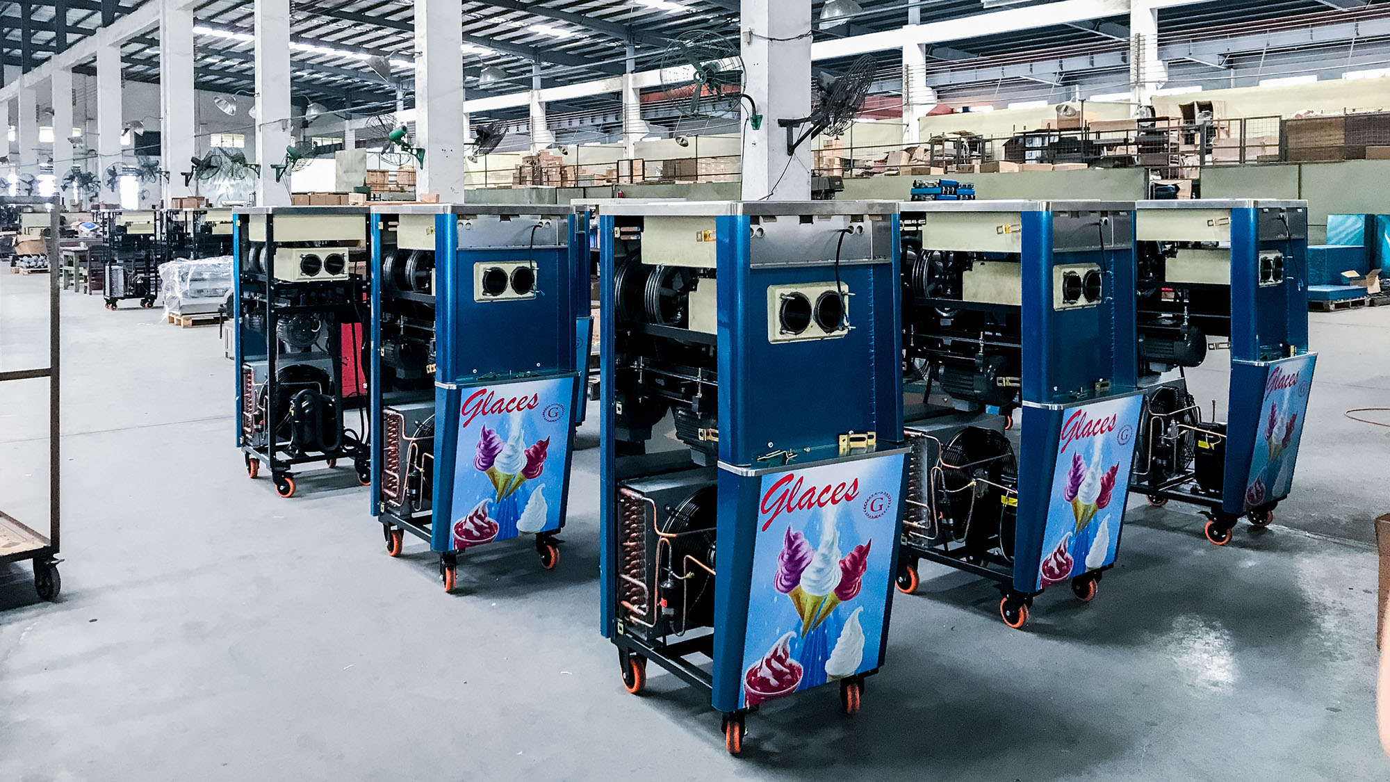 Ice cream factory machine store