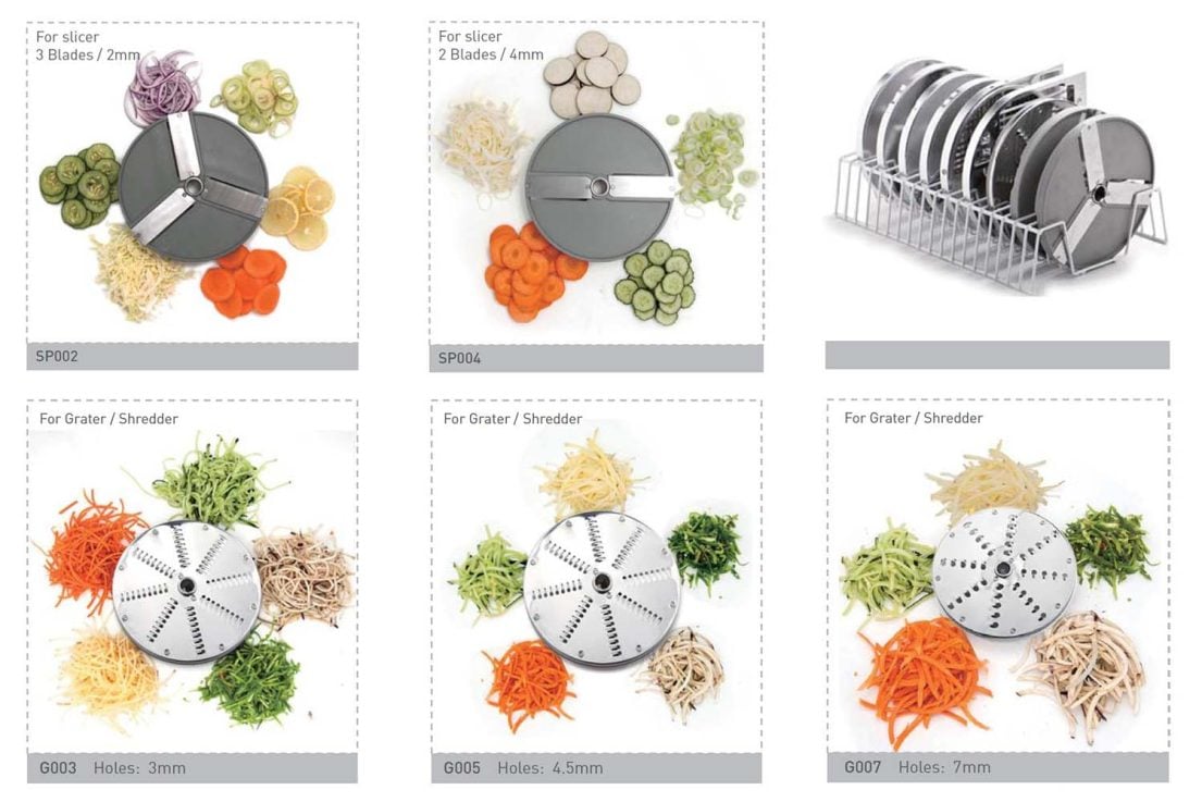 750W Stainless Steel Base Vegetable Chopper TT-F65(VC65MS)