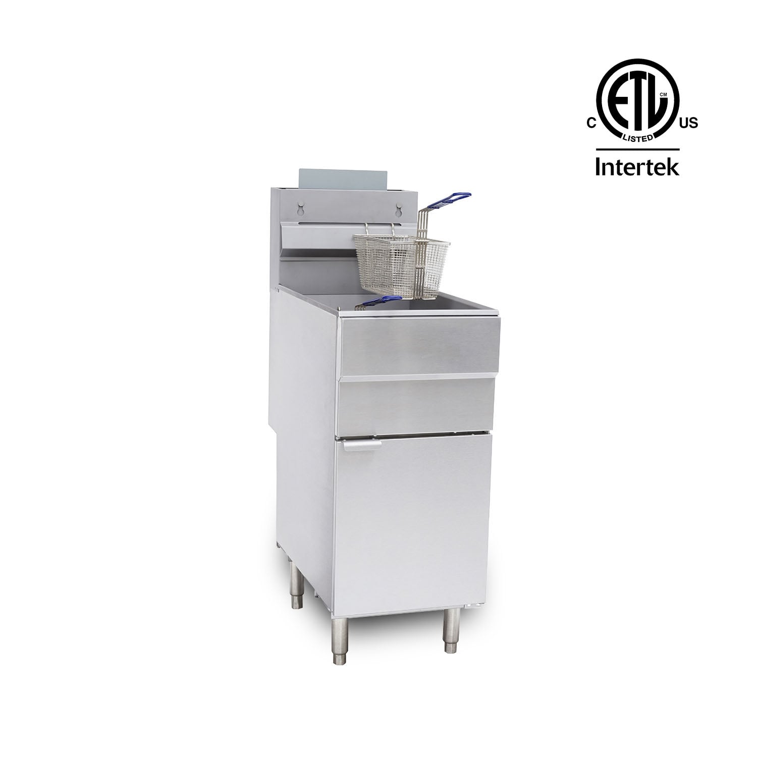 18.5-23 L 90000BTU/Hr ETL Commercial Gas Deep Fryer GF90