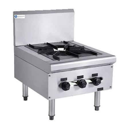 1 Burner Countertop Commercial Gas Hot Plate TT-WE1212A with Backsplash