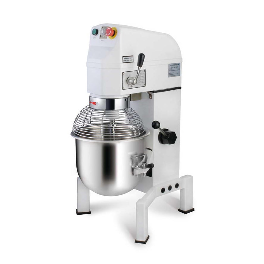 Heavy-Duty 40L Gear and Belt Drive Mixer Commercial Use B40K