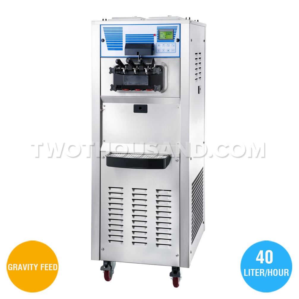 40L 3 Flavor CE Commercial Soft Ice Cream Machine TT-I192A