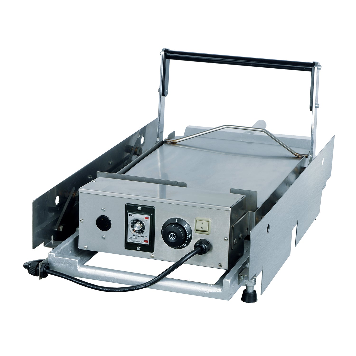 Stainless Steel Adjustable Temperature Hamburger Toaster With Timer TT-D4B