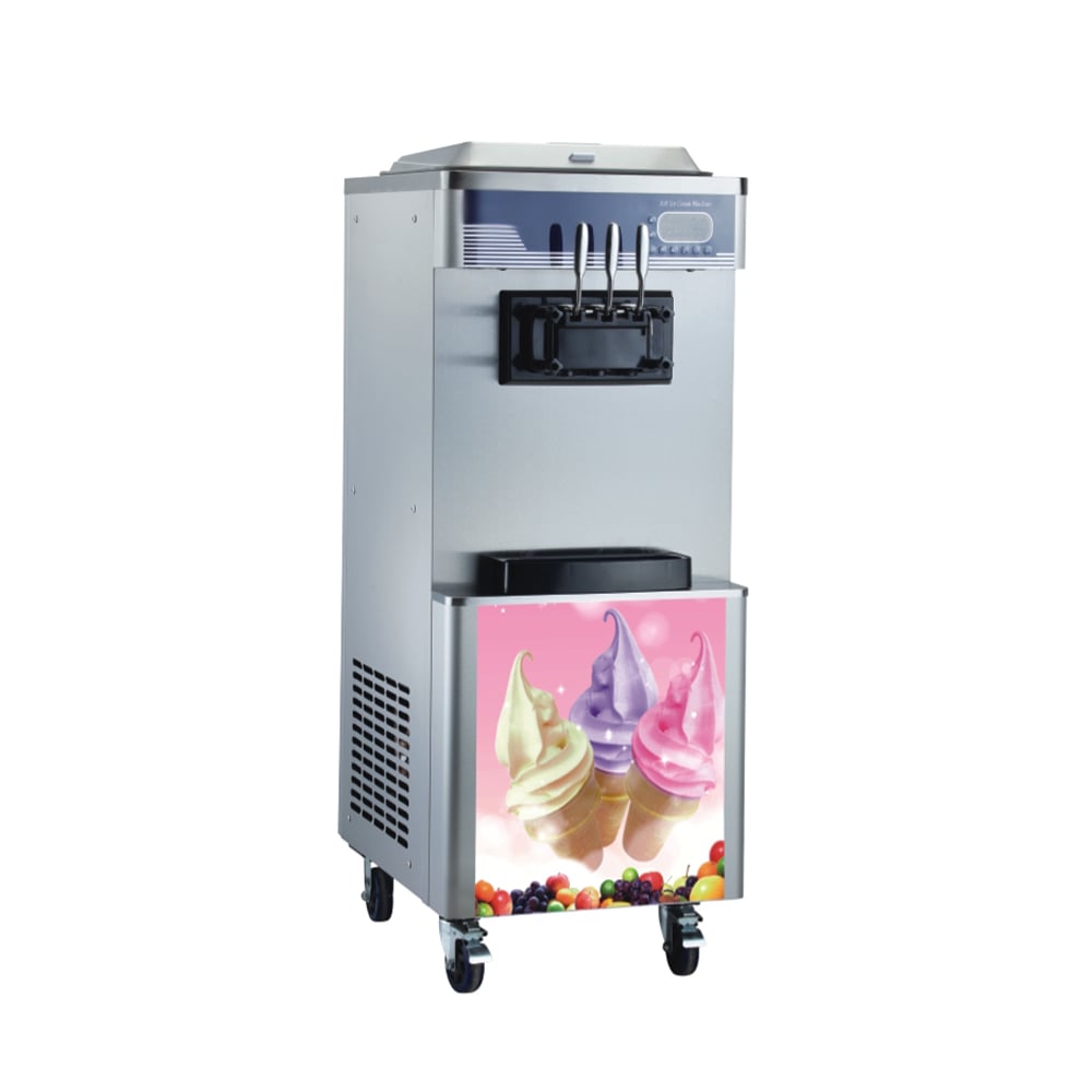 12-18 KG/H 2 Hopper Soft Serve Ice Cream Maker TT-I182B