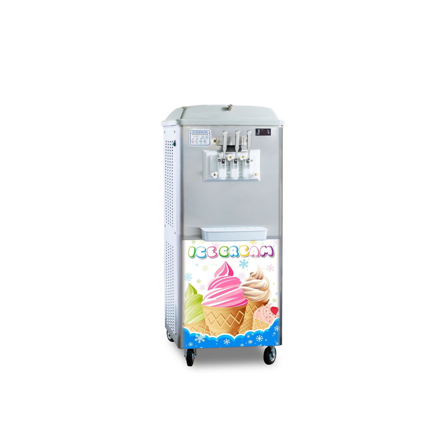 12-16Kg/H CE Commercial Soft Serve Ice Cream Machine TT-I91A