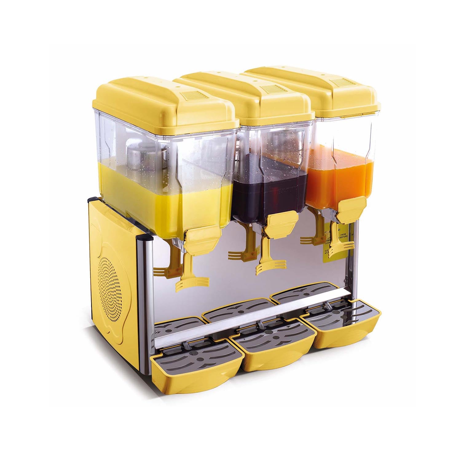 3X12L 3~8°C CE Pump Stirring Beverage Juice Dispenser TT-J51C