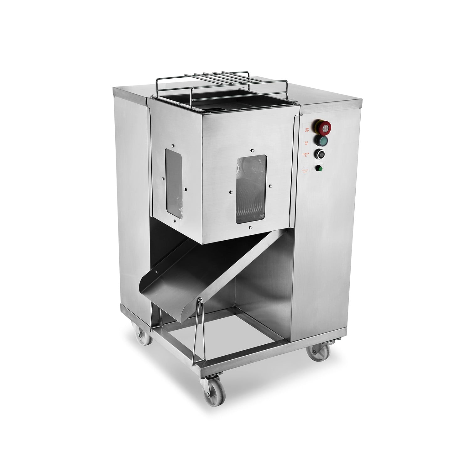 5MM Thickness 500Kg/H Commercial Meat Cutter TT-M34A