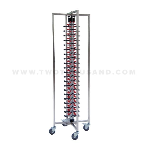 84 Plates H 1900MM Vertical Collapsible Plate Holder Rack TT-BU143