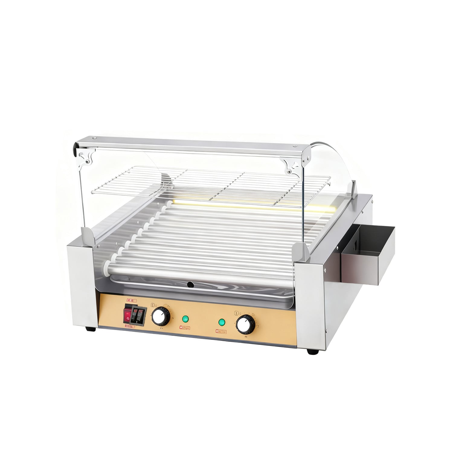 11 Rollers Commercial Hot Dog Roaster Sausage Griller TT-RG11A