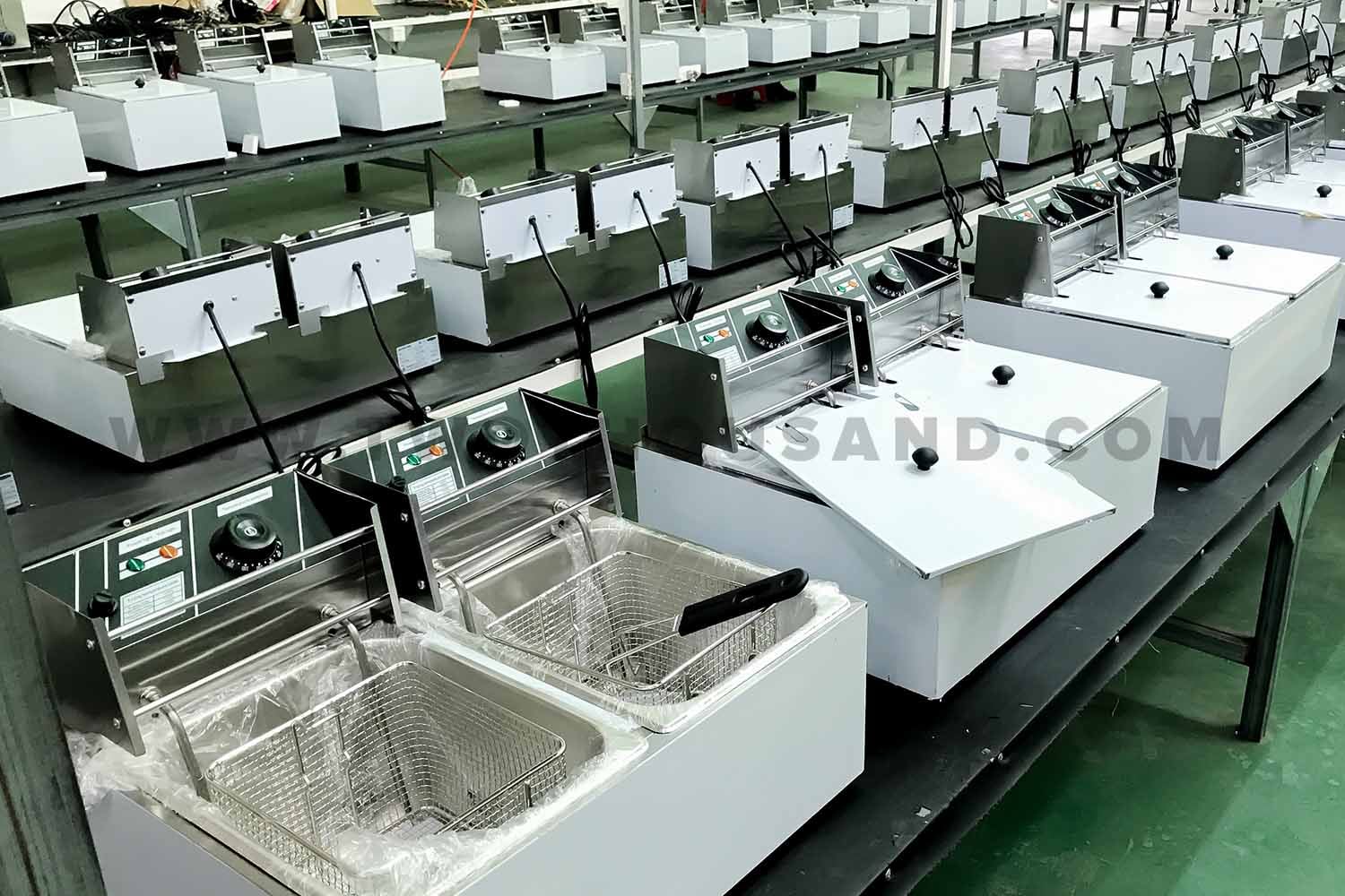 2 Basket 2 Tap 2 X 12 L Commercial Countertop Electric Fryer TT-WE301